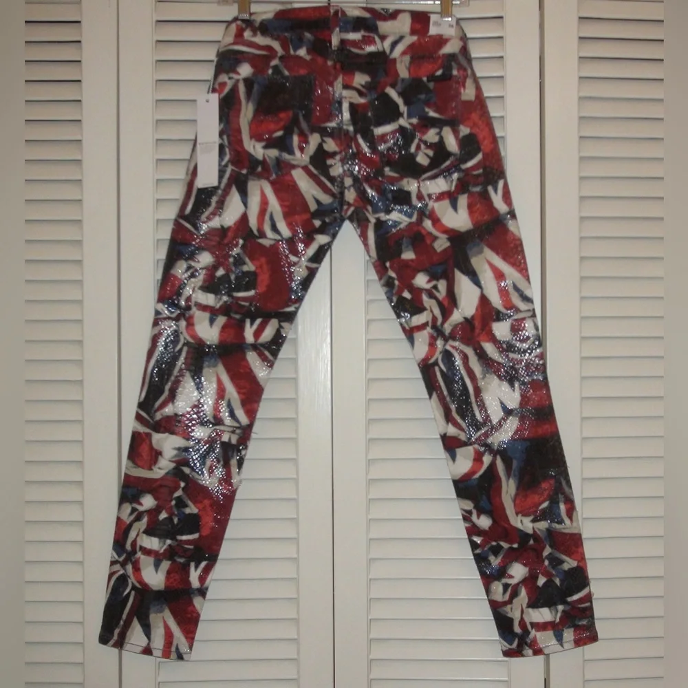 Hudson Jeans | Jeans | Hudson Krista Crop Super Skinny Patriotic Jean ...